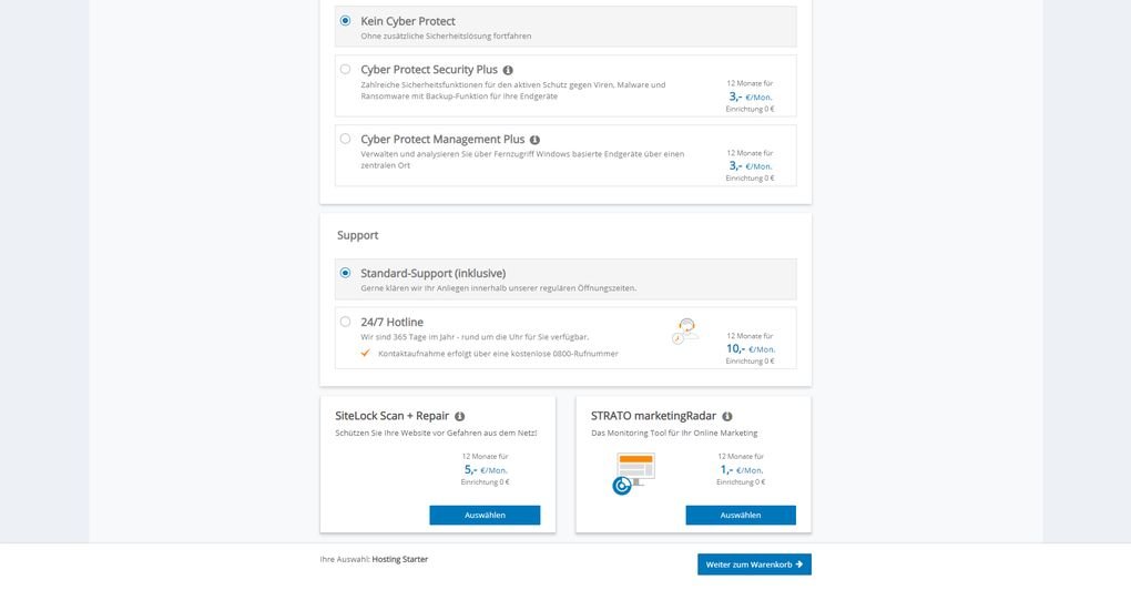 STRATO Webhosting Kosten 2025 » Aktuelle Preise & Tarife