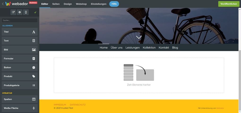 Webador Test 2021 » Erfahrungen & Kosten | trusted.de