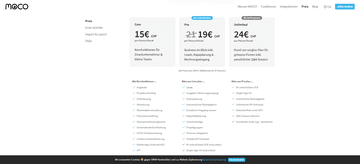 MOCO Kosten 2025 » Aktuelle Preise & Tarife