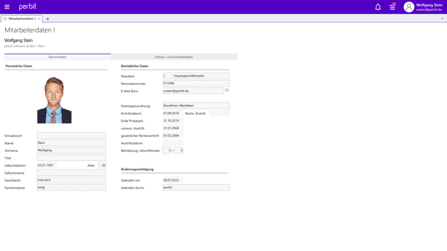 perbit Personalmanagement Erfahrungen 2025 » Test, Details & Features