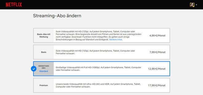 Netflix Kosten 2023 » Aktuelle Preise & Tarife | trusted.de