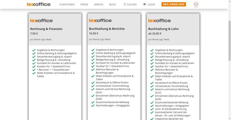 Lexware lexoffice Test 2021 » Erfahrungen & Kosten | trusted.de