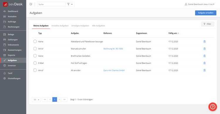 sevDesk Test 2021 » Erfahrungen & Kosten | trusted.de