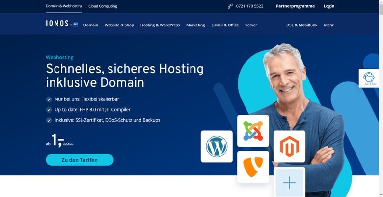 Bestes Webhosting 2025 » 28 Anbieter im Vergleich