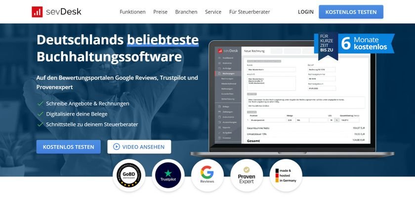 Online Rechnungsprogramm Test 2022 » 22 Tools im Vergleich