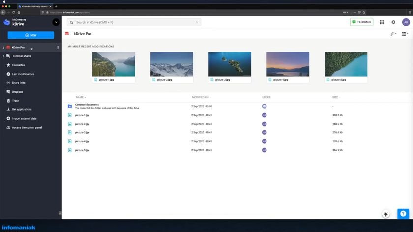kDrive Erfahrungen 2026 » Test, Details & Features