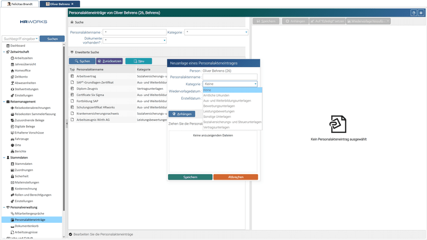 Beste Digitale Personalakte Software 2026 » 19 Tools im Vergleich