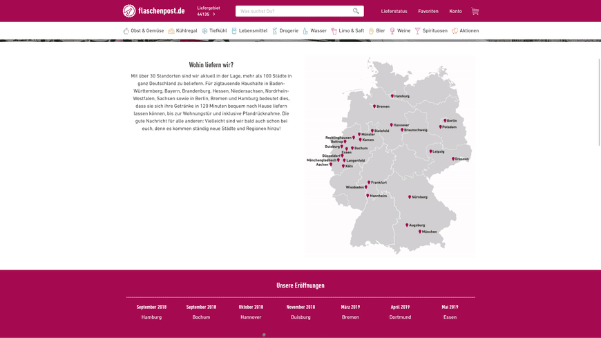Flaschenpost Erfahrungen 2026 » Test, Details & Features
