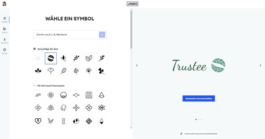 Jimdo Logo Creator Erfahrungen 2025 » Test, Details & Features