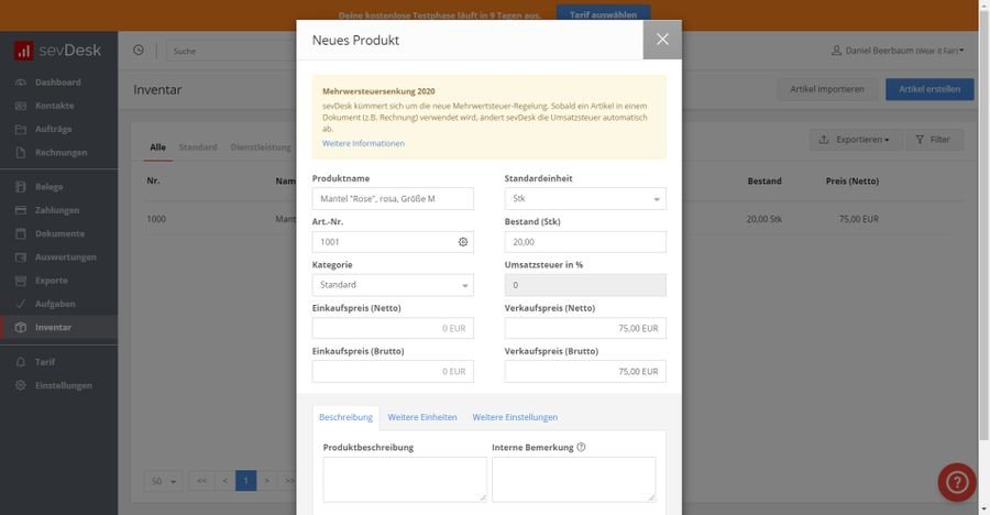 sevDesk Test 2021 » Erfahrungen & Kosten | trusted.de