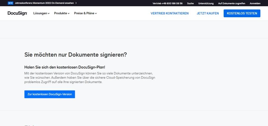 DocuSign Kosten 2023 » Aktuelle Preise & Tarife