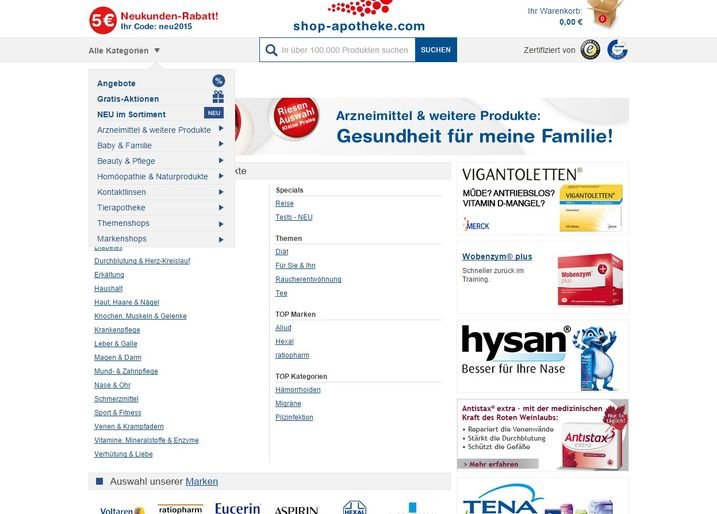 shop-apotheke.com im Test: Bewertungen & Kosten 2022 im Überblick