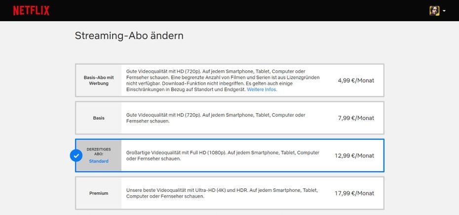 Netflix Kosten 2023 » Aktuelle Preise & Tarife | trusted.de