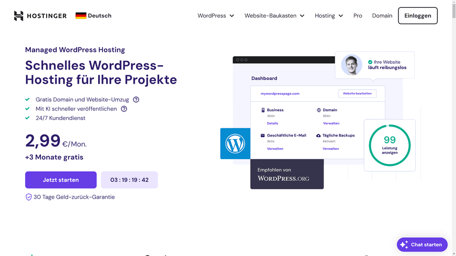 Günstiges Webhosting 2025 » 28 Anbieter im Vergleich