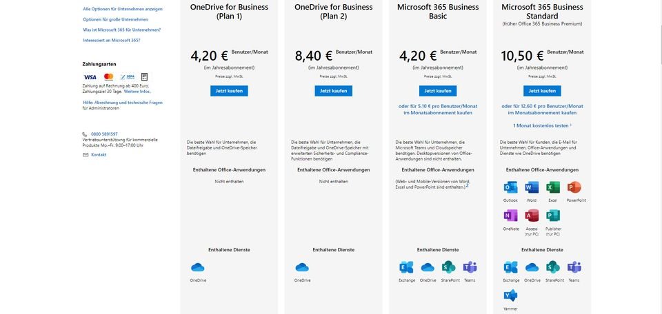 Microsoft OneDrive Kosten 2022 » Aktuelle Preise & Tarife | trusted.de
