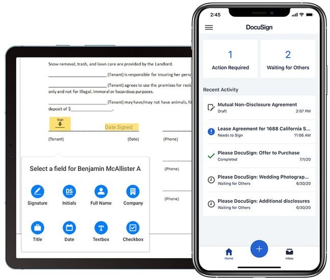 DocuSign Erfahrungen 2026 » Test, Details & Features