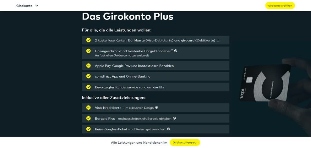comdirect Girokonto Test 2021 » Erfahrungen & Kosten | trusted.de